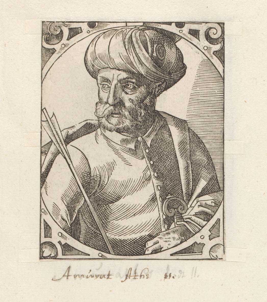 Portrait du sultan Bayezid II | Anonymous | Estampe d'art