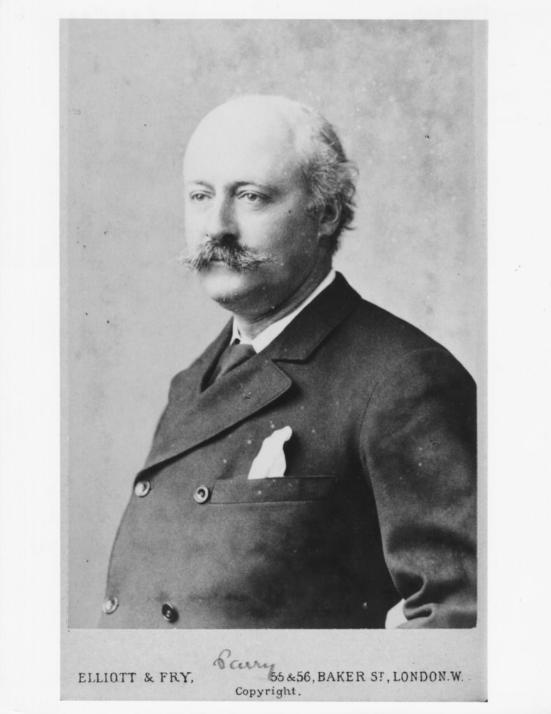 Portrait de Sir Hubert Parry (1848-1918) | Estampe d'art
