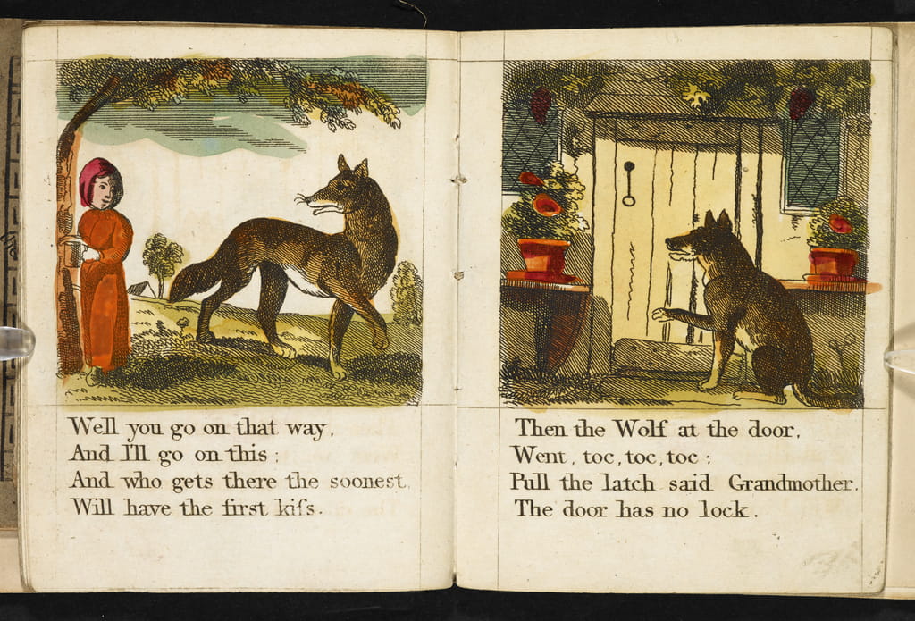 Le petit Chaperon rouge | English School | Estampe d'art