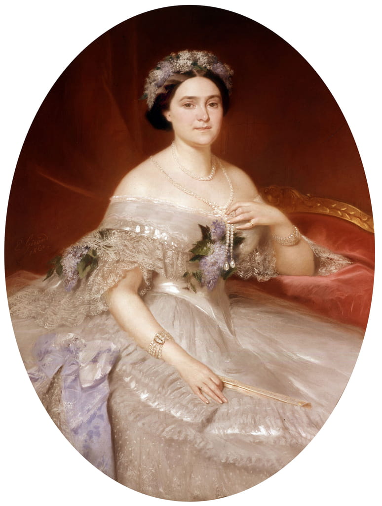 Portrait de Mathilde Bonaparte | Eugene Giraud