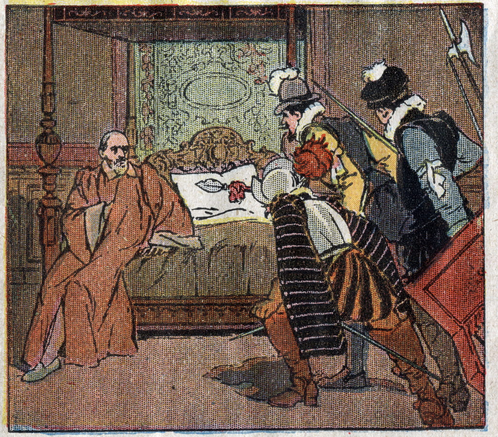 Histoire de France: Assassination of Gaspard de Coligny (Admiral de Coligny