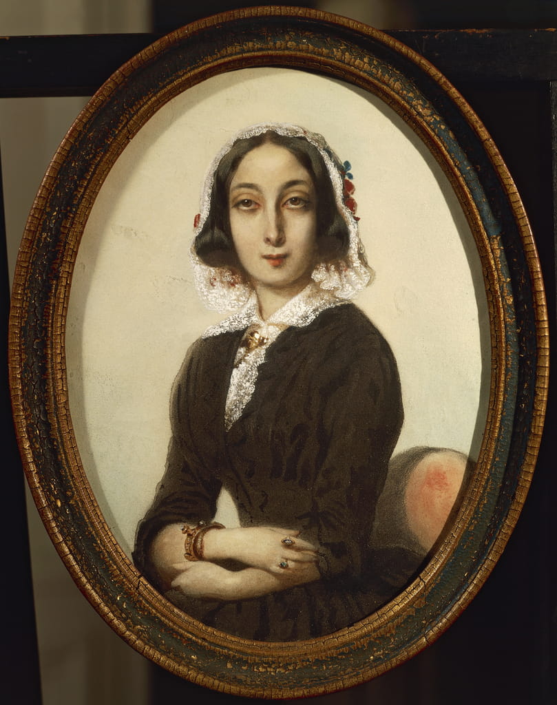 Portrait de George Sand | Estampe d'art