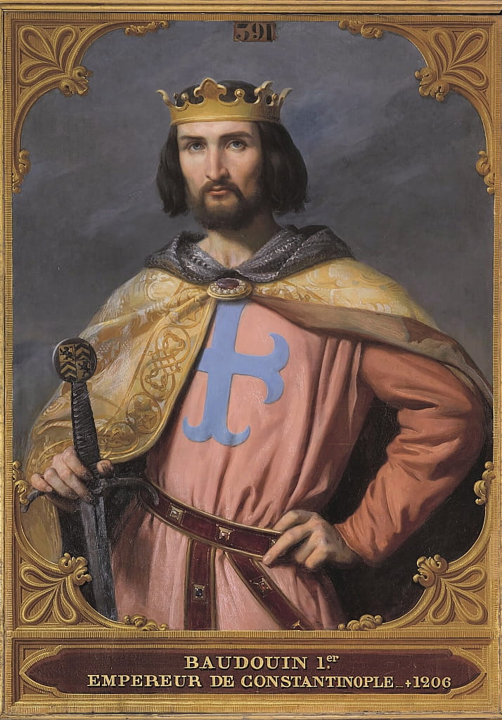 Baudouin Ier de Constantinople 1171-1205, 1845.