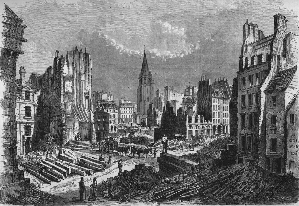 Transformations de Paris sous le Second Empire, Paris haussmannien ...