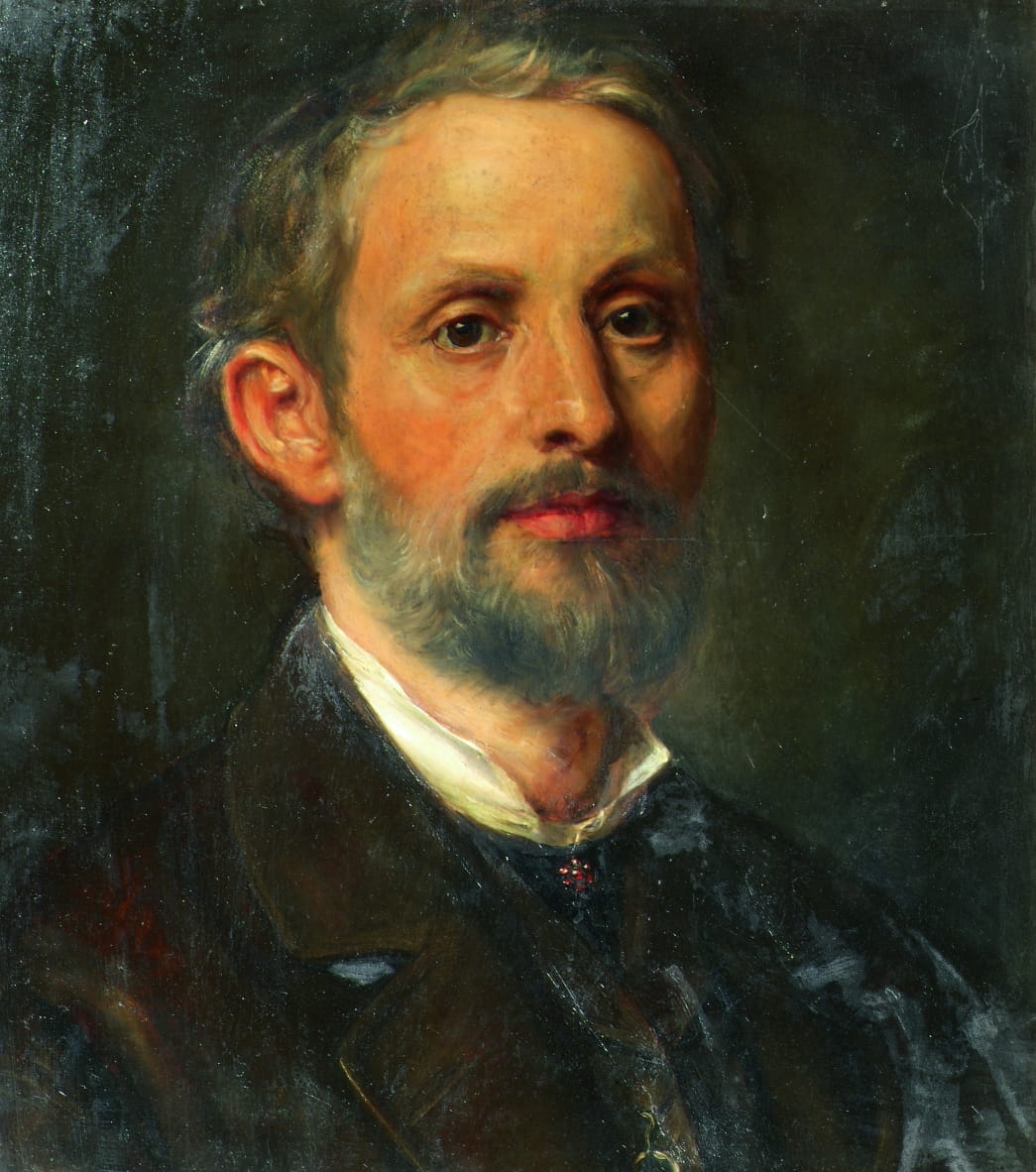 autoportrait | Friedrich Staudinger | Estampe d'art