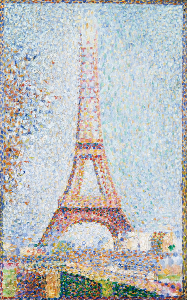La Tour Eiffel | Georges Pierre Seurat | Estampe d'art