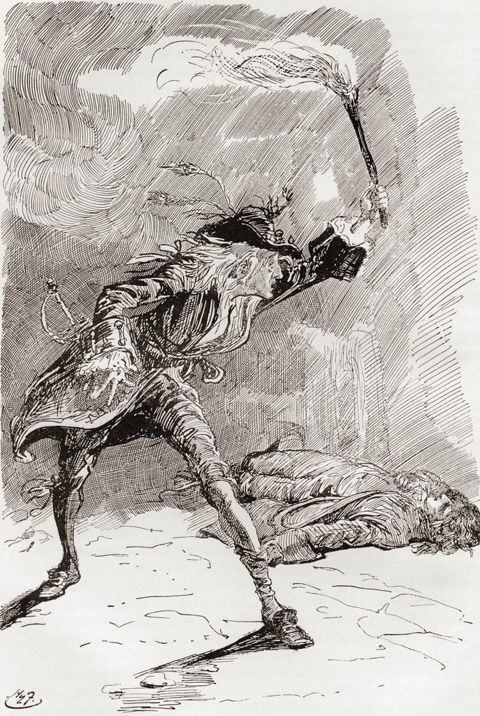 Illustration Pour Le Roman Barnaby Rudge De Charles Dickens