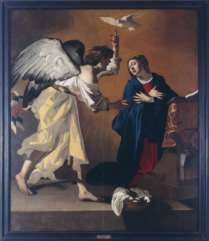 L'Annonciation (huile sur toile) | Jan Janssens