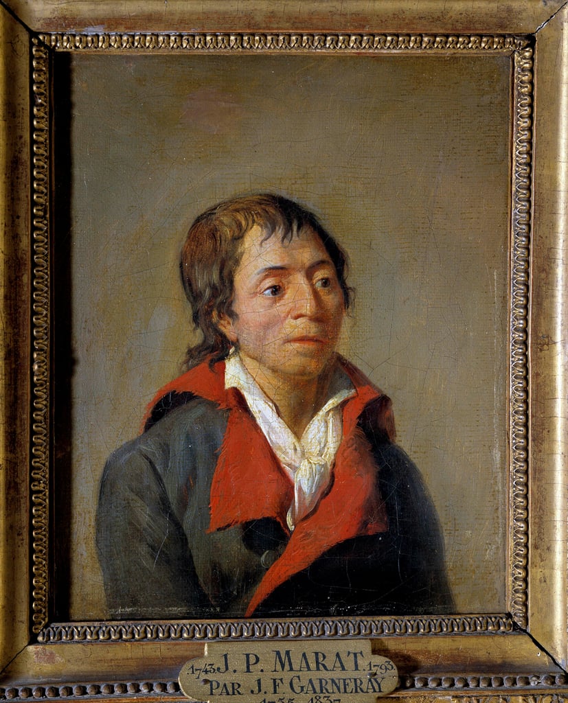 Portrait de Jean-Paul Marat (1743-1793), médecin, fondateur de L'Ami du ...