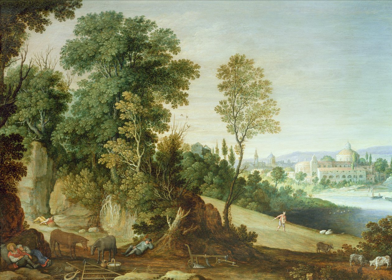 La parabole du diable semant l'ivraie pendant que le fermier dort