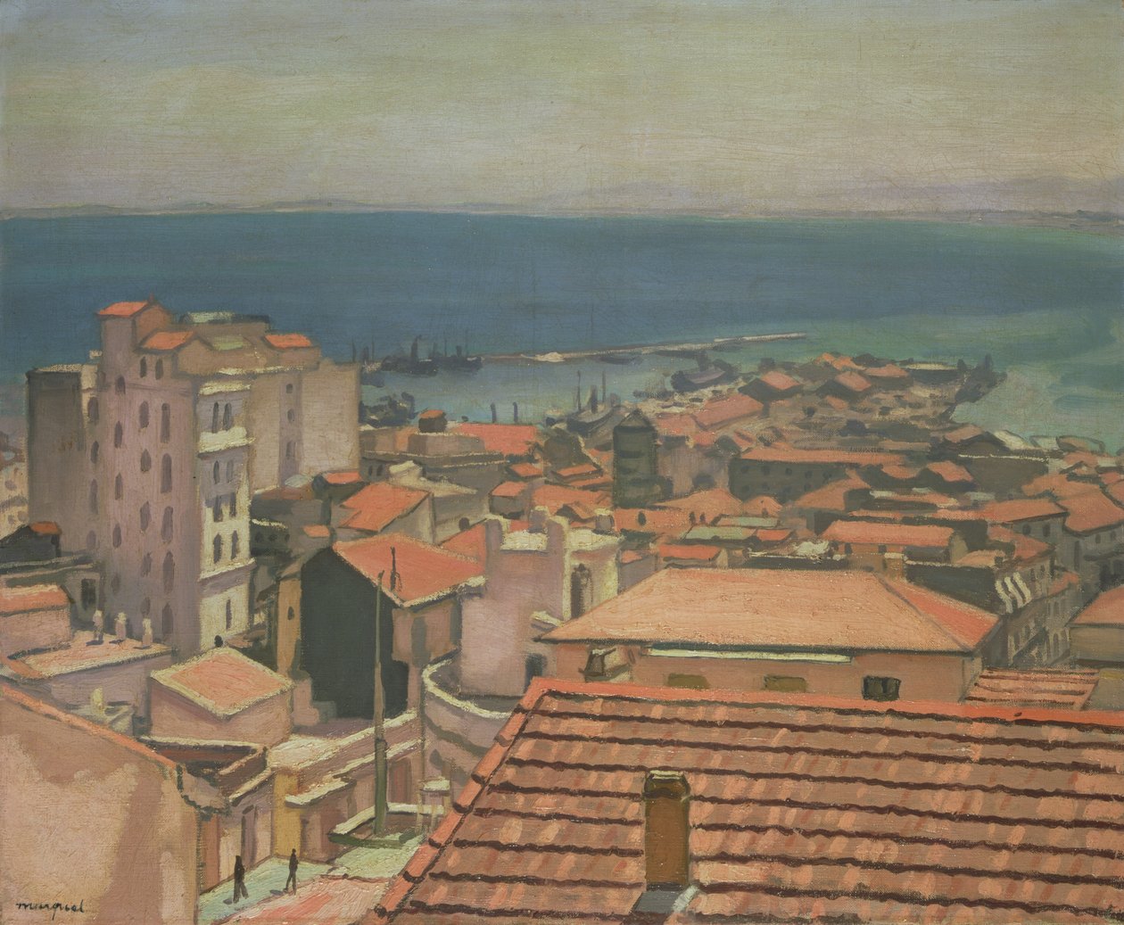Les toits rouges | Albert Marquet | Estampe d'art