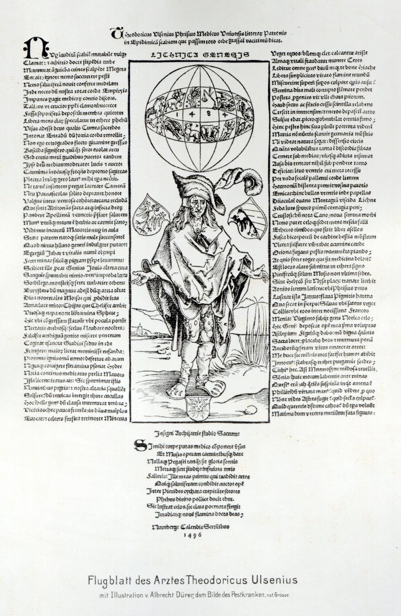 Illustration de la syphilis, 1496 | Albrecht Dürer