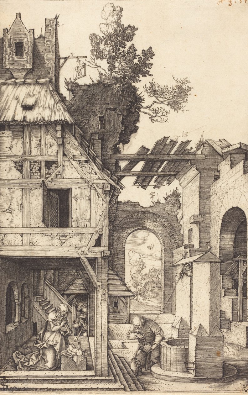 La Nativité, 1504 | Albrecht Dürer | Estampe d'art