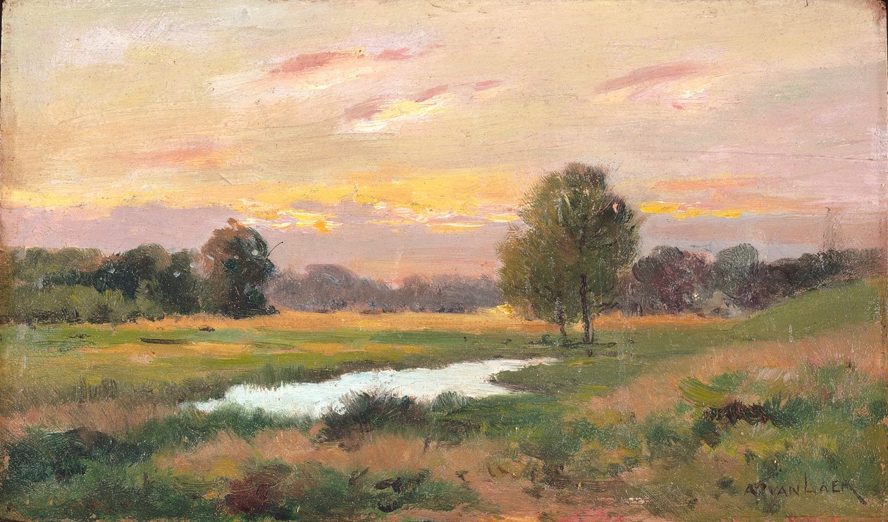 Sur le Brandywine | Alexander Theobald van Laer