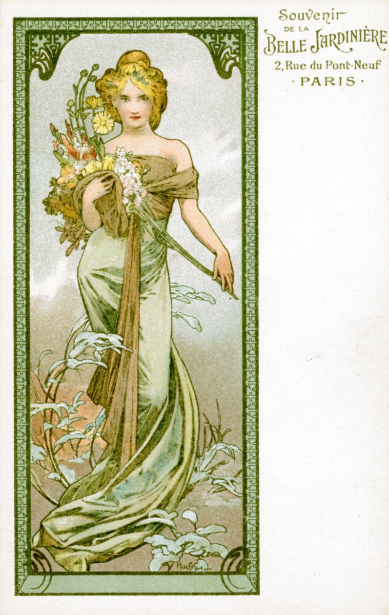 Alphonse Mucha Printemps