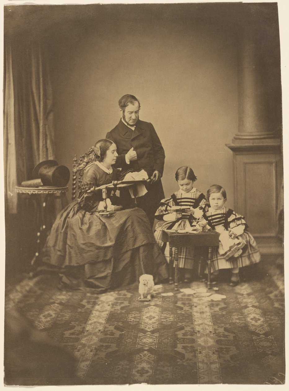 [Portrait de famille] | Andre Adolphe Eugene Disderi