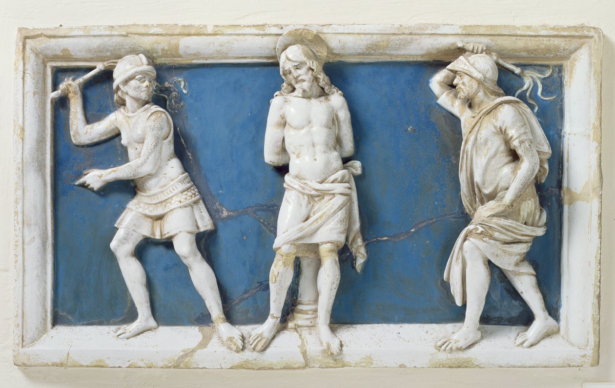 La flagellation du Christ, 1495 | Andrea Della Robbia
