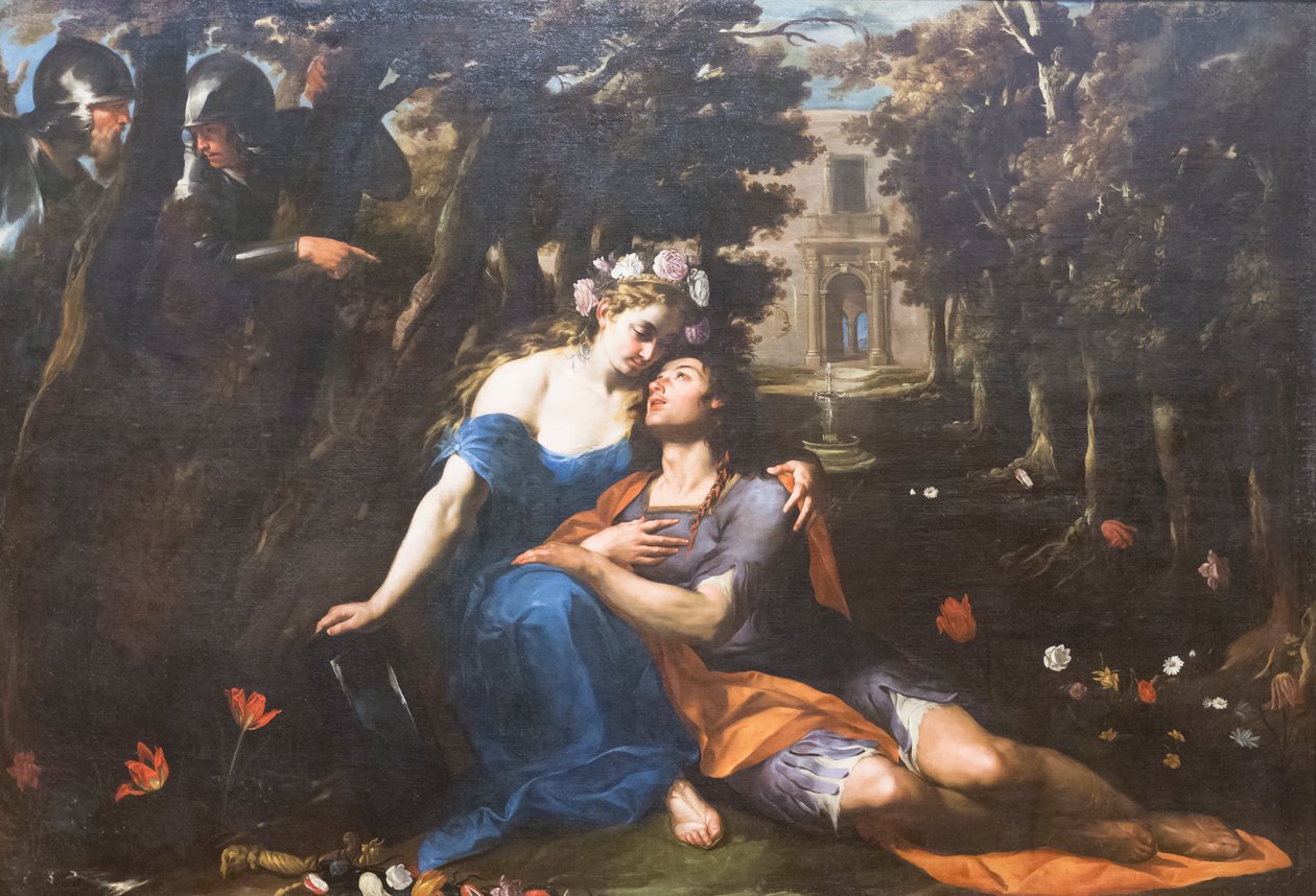 Rinaldo et Armida | Andrea Vaccaro | Estampe d'art