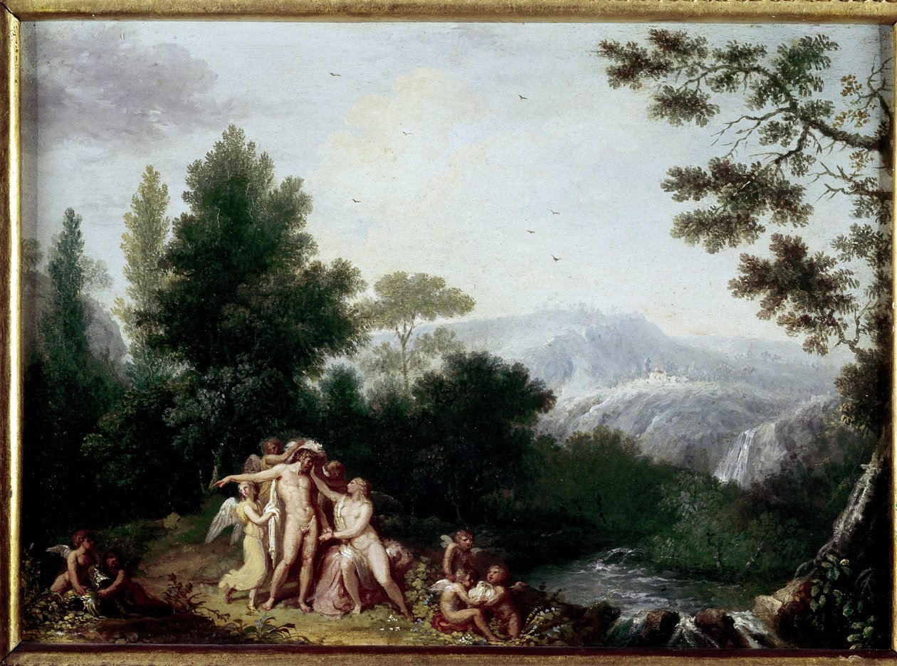 Mars et Vénus | Andrea the Elder Appiani | Estampe d'art