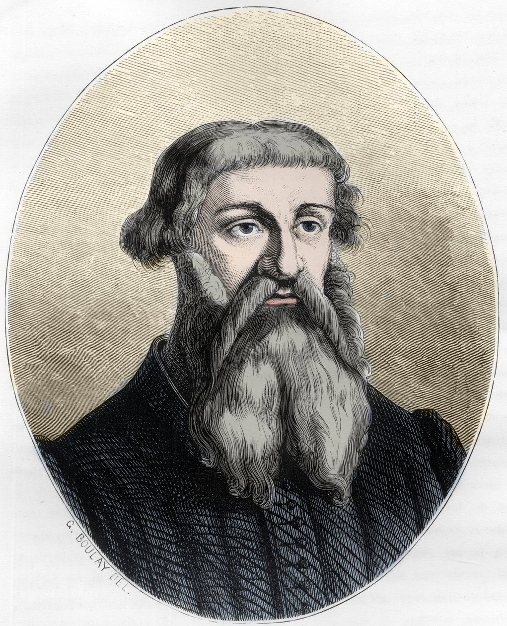 Portrait d'Étienne Dolet, érudit, traducteur et imprimeur français ...