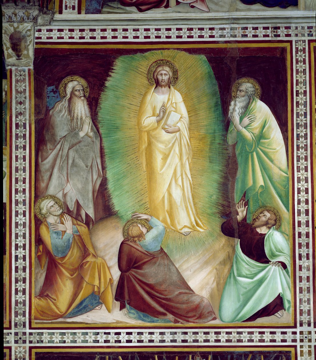 La Transfiguration du Christ, d'une série de Scènes du Nouveau Testament