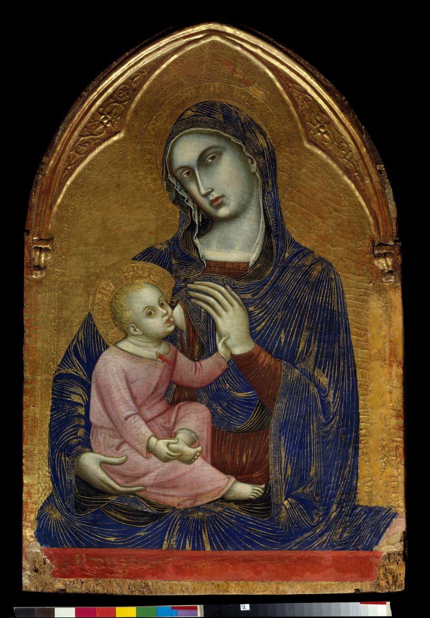 La Vierge et l'Enfant | Barnaba da Modena | Estampe d'art
