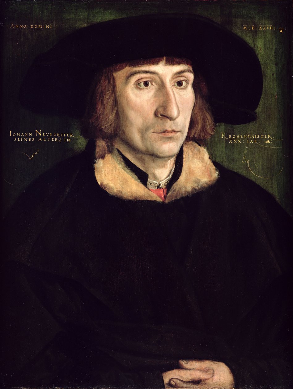 Portrait de Johann Neudorffer | Barthel Beham