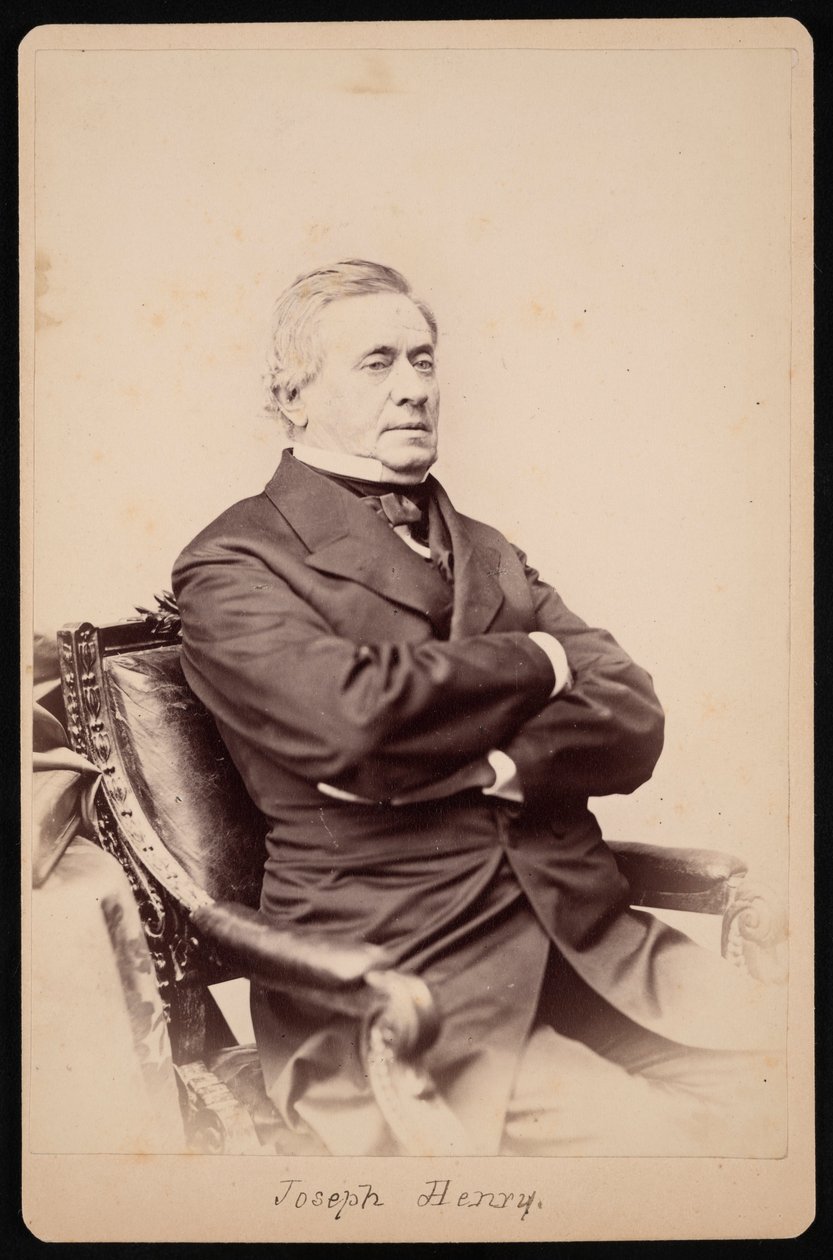 Portrait de Joseph Henry 1797-1878, entre 1868 et 1878