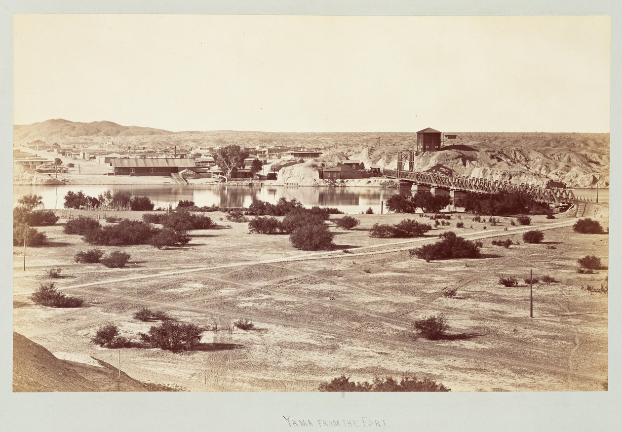 [Yuma depuis le Fort] | Carleton Watkins | Estampe d'art