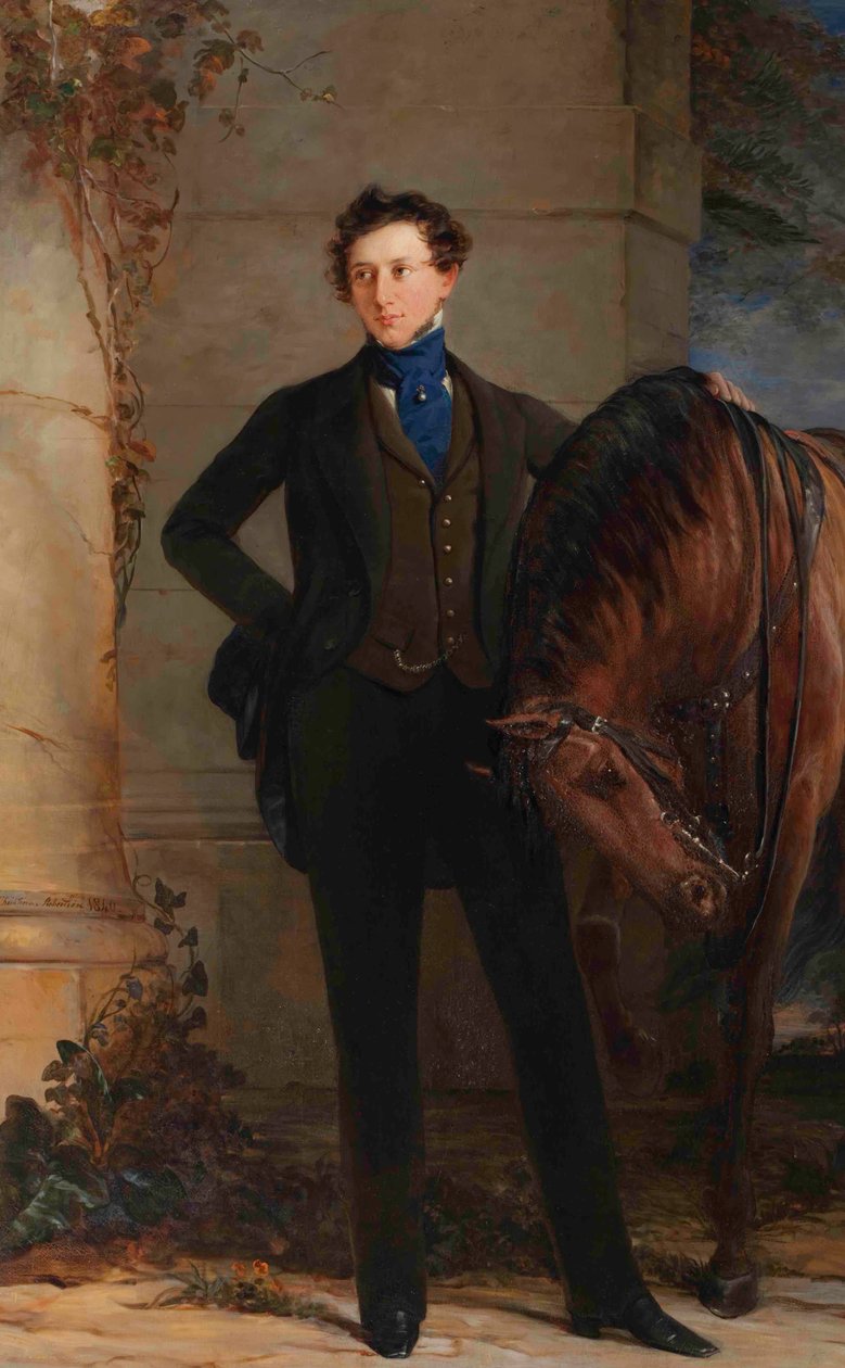 Portrait du comte Vladimir Petrovich Orlov-Davydov 1809-1882, 1840