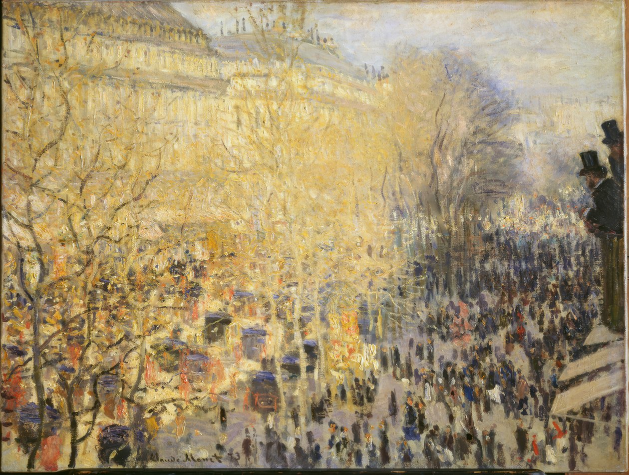 Boulevard des Capucines à Paris | Claude Monet