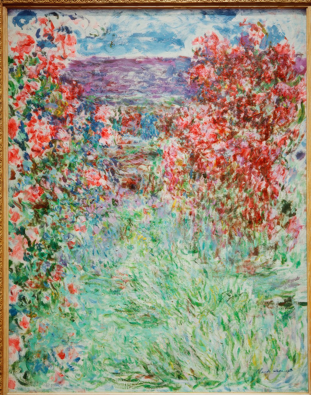 La maison entre les roses | Claude Monet | Estampe d'art