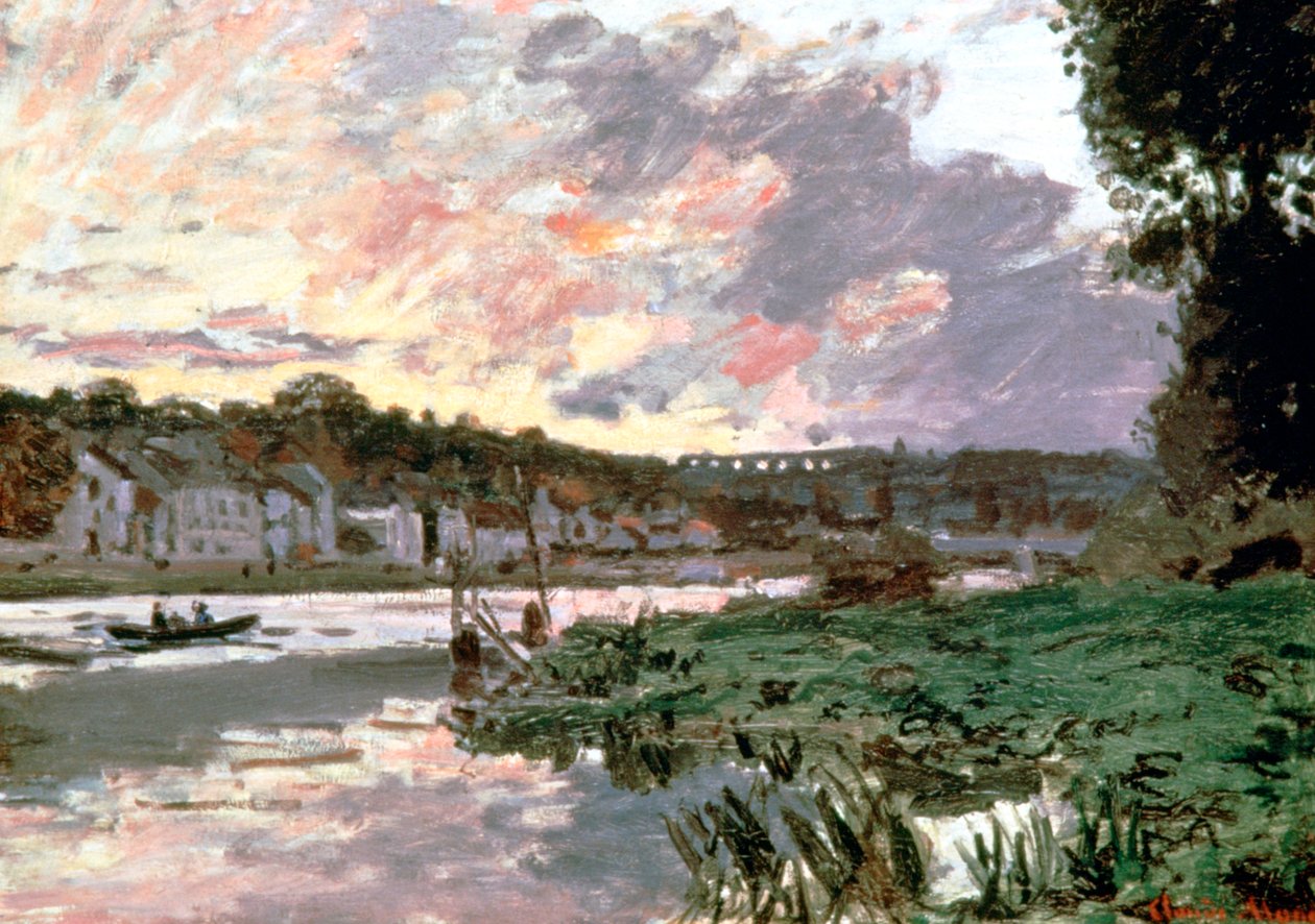 La Seine à Bougival, vers 1870 | Claude Monet