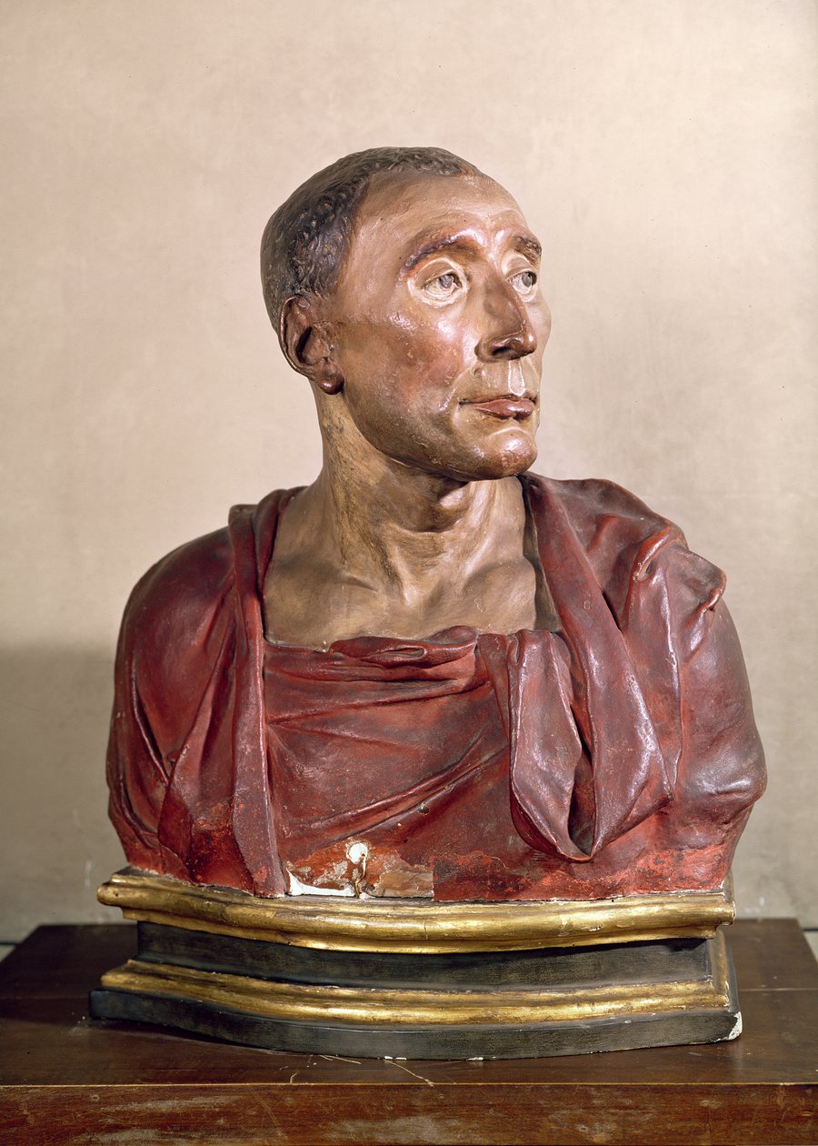 Buste portrait du condottiere Niccolo da Uzzano (1359-1431)