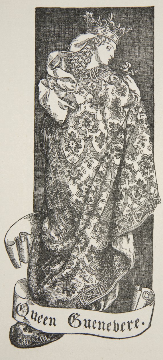 Reine Guenièvre, illustration de 'Histoires du Roi Arthur et de la ...