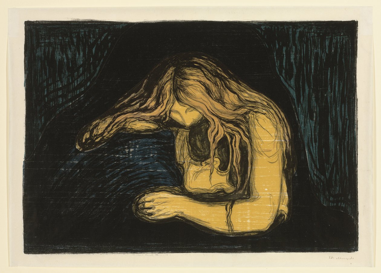 Vampire II | Edvard Munch | Estampe d'art