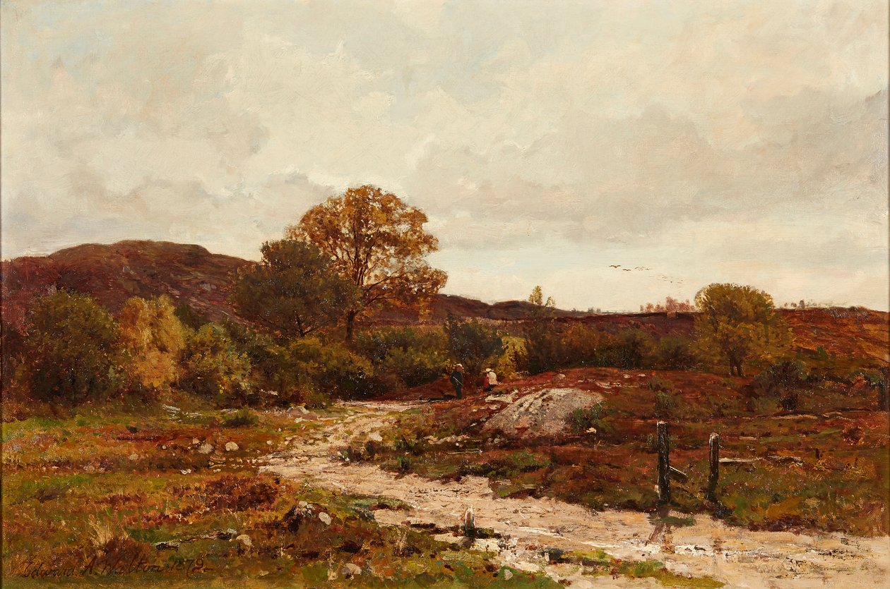 Paysage de lande | Edward Arthur Walton | Estampe d'art