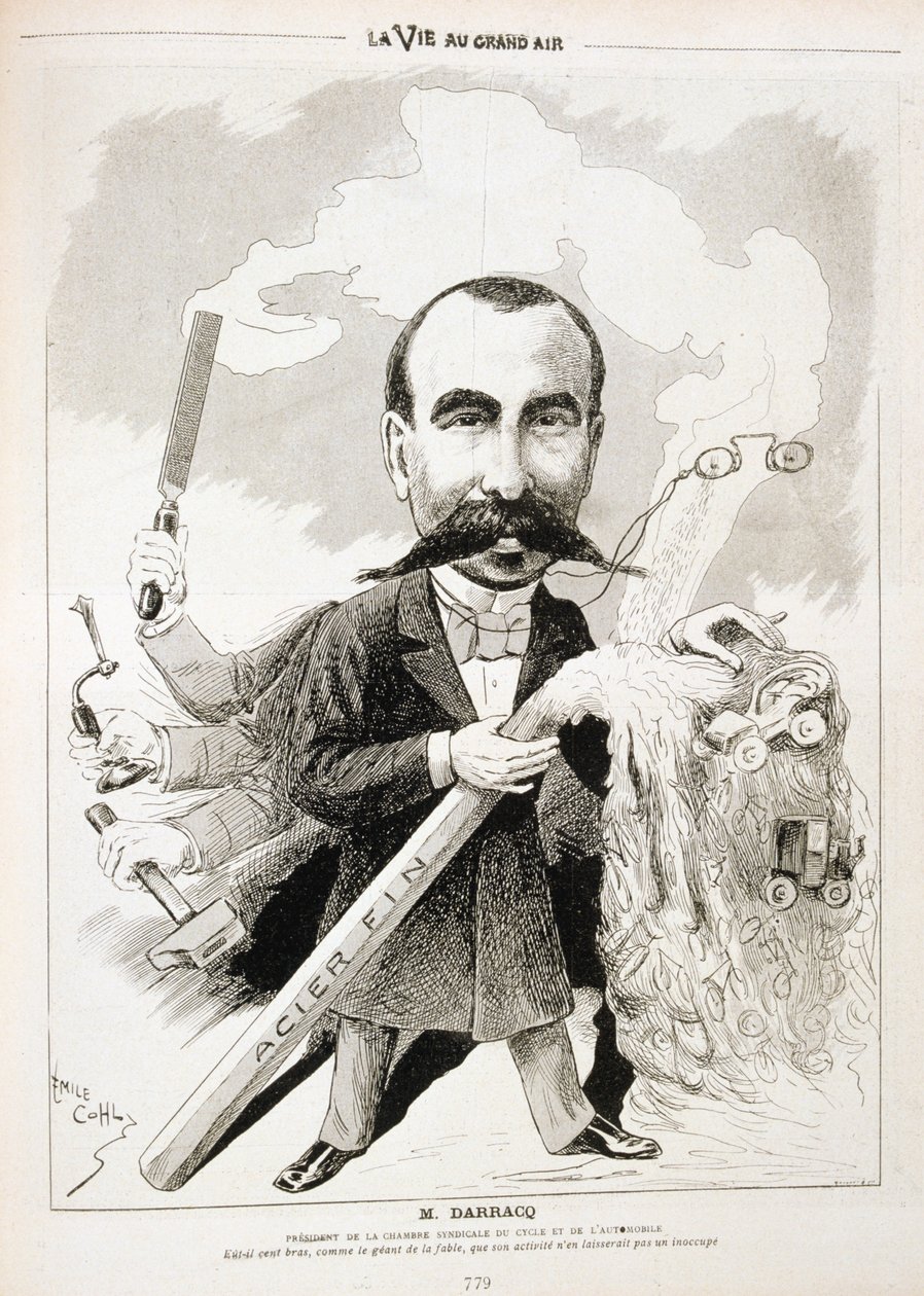 Pierre-Alexander Darracq, constructeur automobile français, 1901