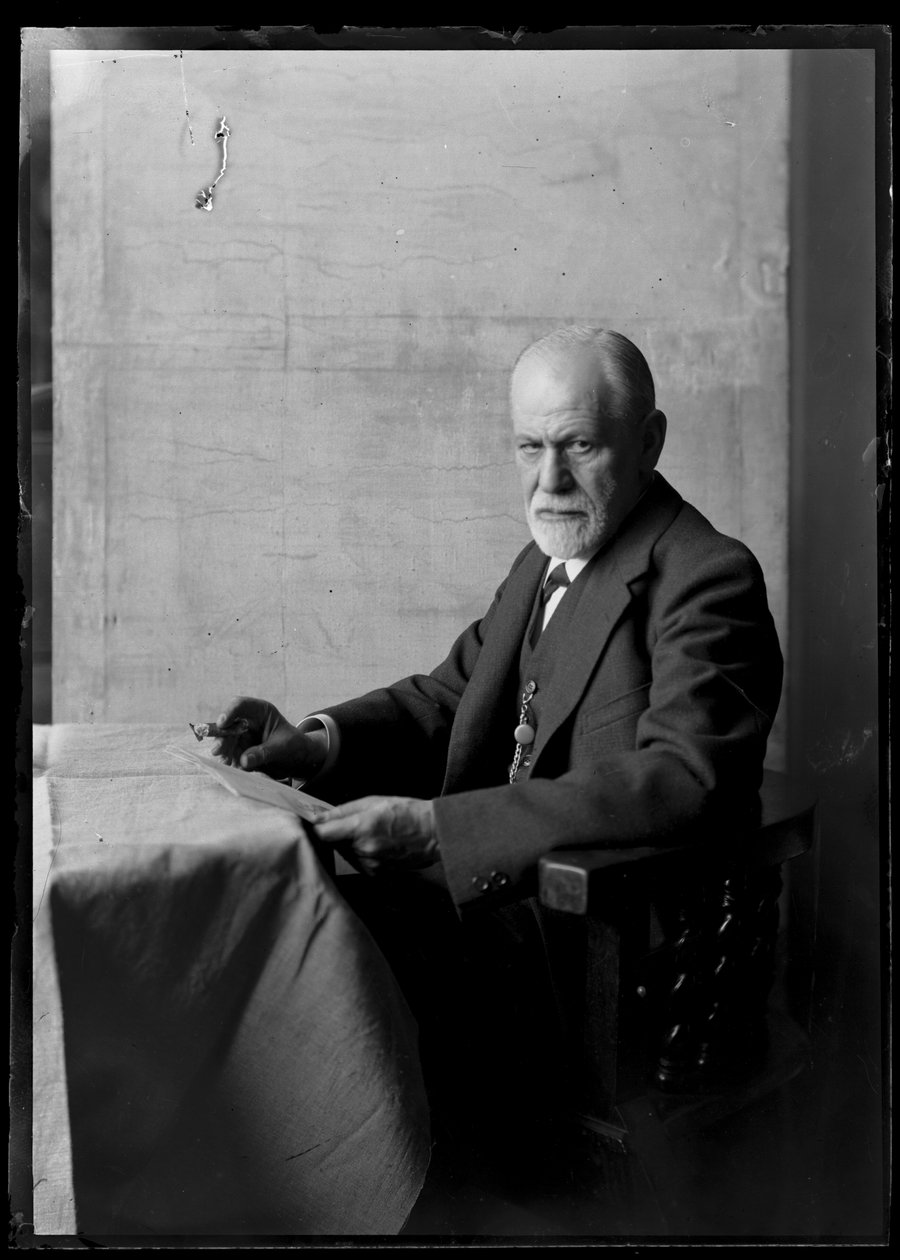 Portrait de Sigmund Freud (1856-1939) | Estampe d'art