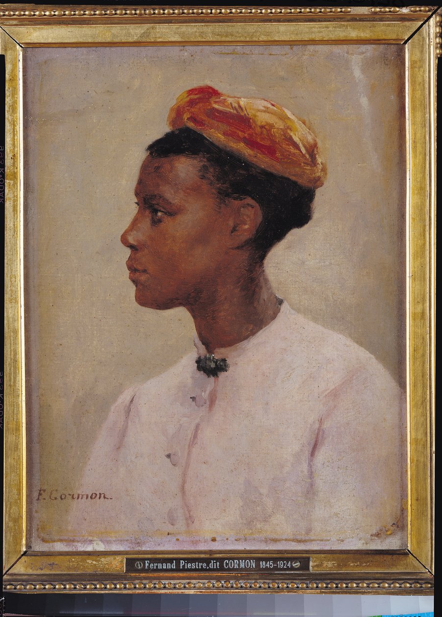 Jeune femme noire | Fernand Cormon | Estampe d'art