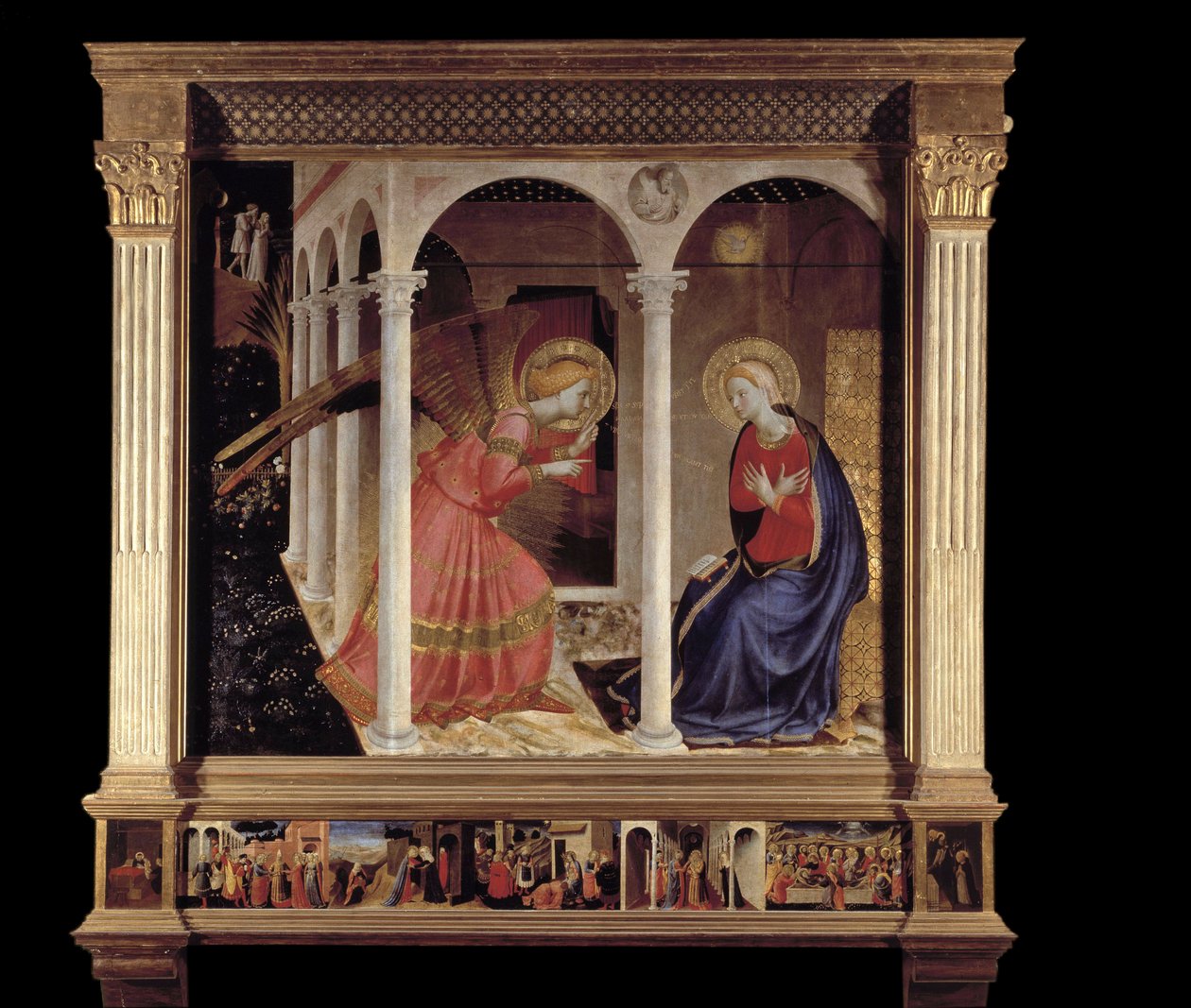 Le Tableau De L'annonciation De Fra Angelico Symboles De La