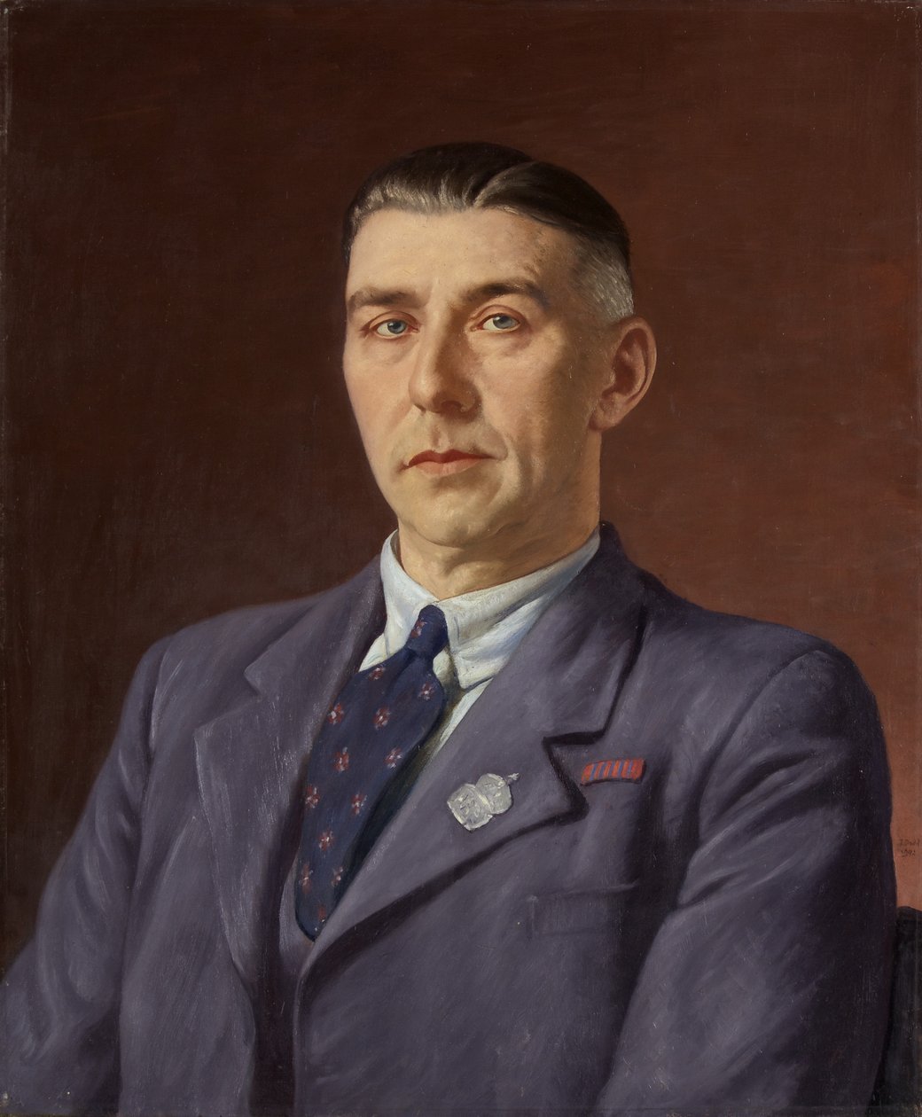 Portrait de Percival Henry Martin, Poste, Bristol, vers 1941-45