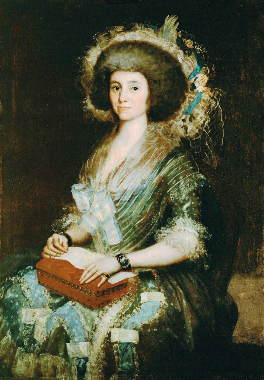 Dona Isabel Lobos de Porcel (huile sur toile)