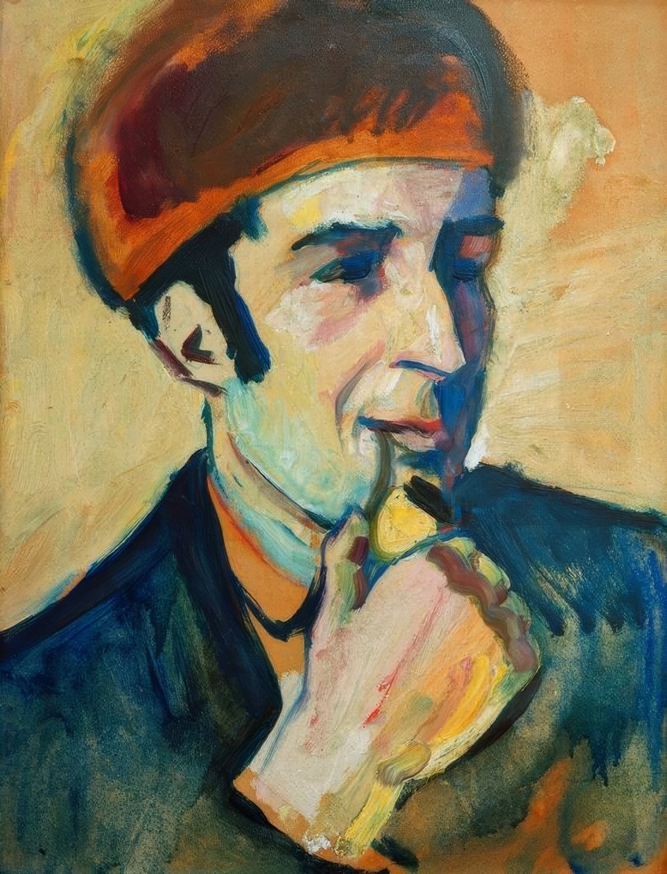 Portrait de Franz Marc | Franz Marc | Estampe d'art