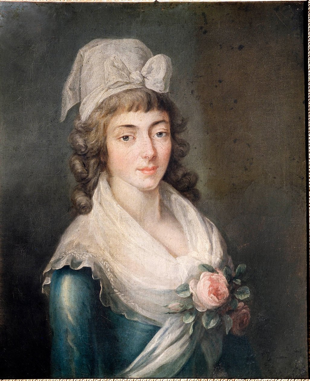 Portrait de Madame Roland | French School | Estampe d'art