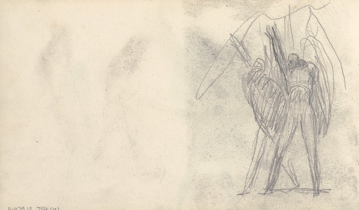 Dessin de carnet de croquis | George Romney | Estampe d'art