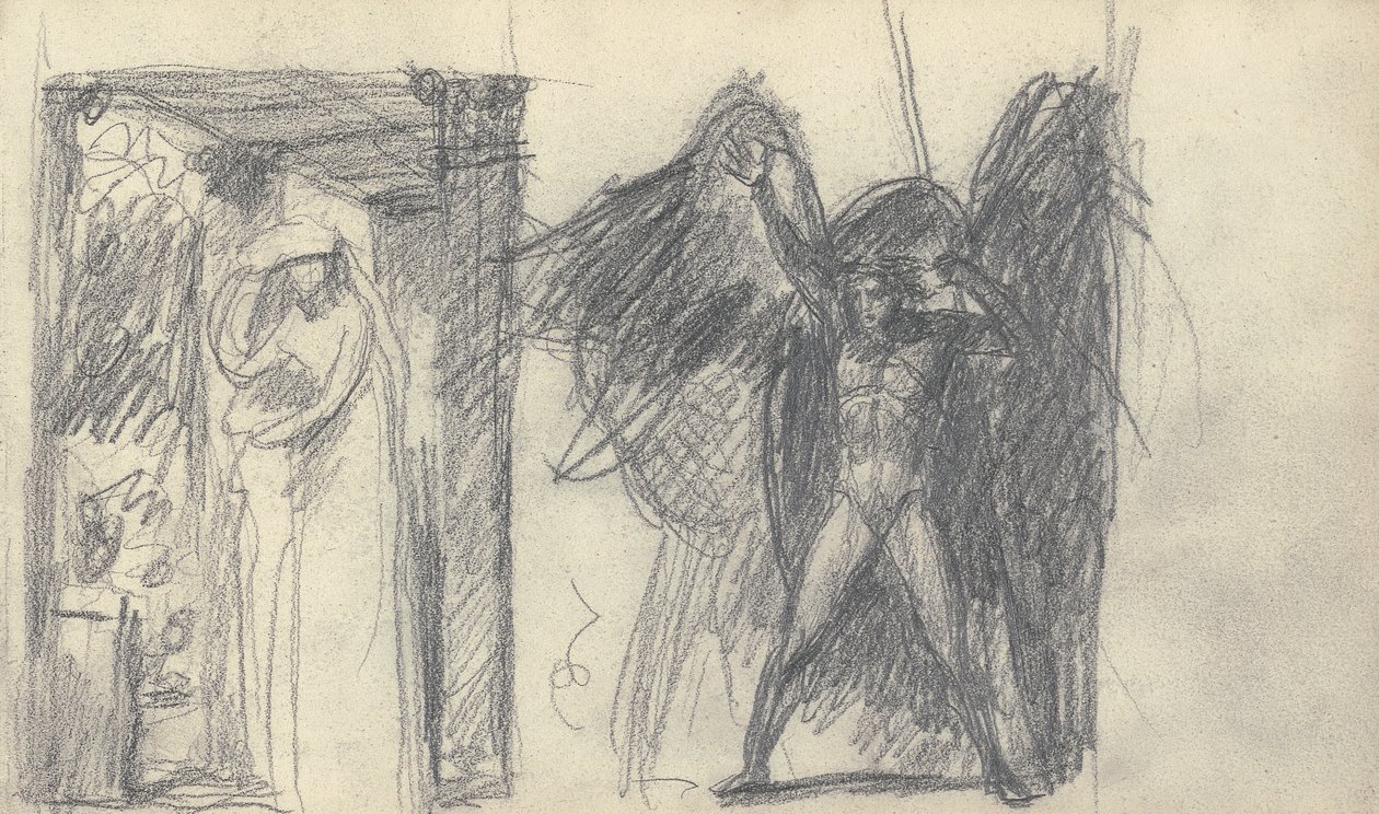 Dessin de carnet de croquis | George Romney | Estampe d'art