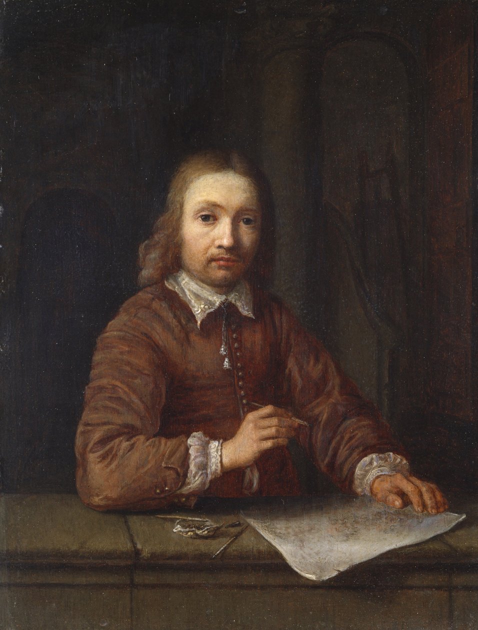 Autoportrait | Gerrit Dou | Estampe d'art