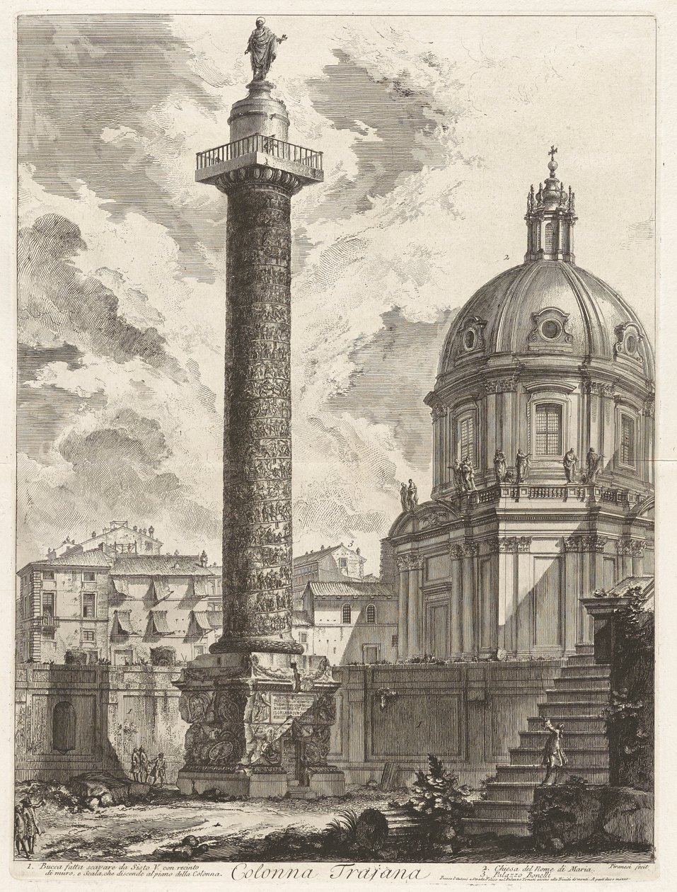 Colonne Trajane (Trajan) | Giovanni Battista Piranesi