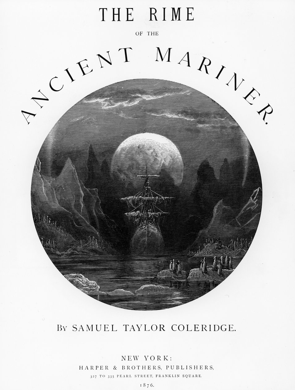 Page de titre de 'La Complainte du vieux marin' par S.T. Coleridge ...